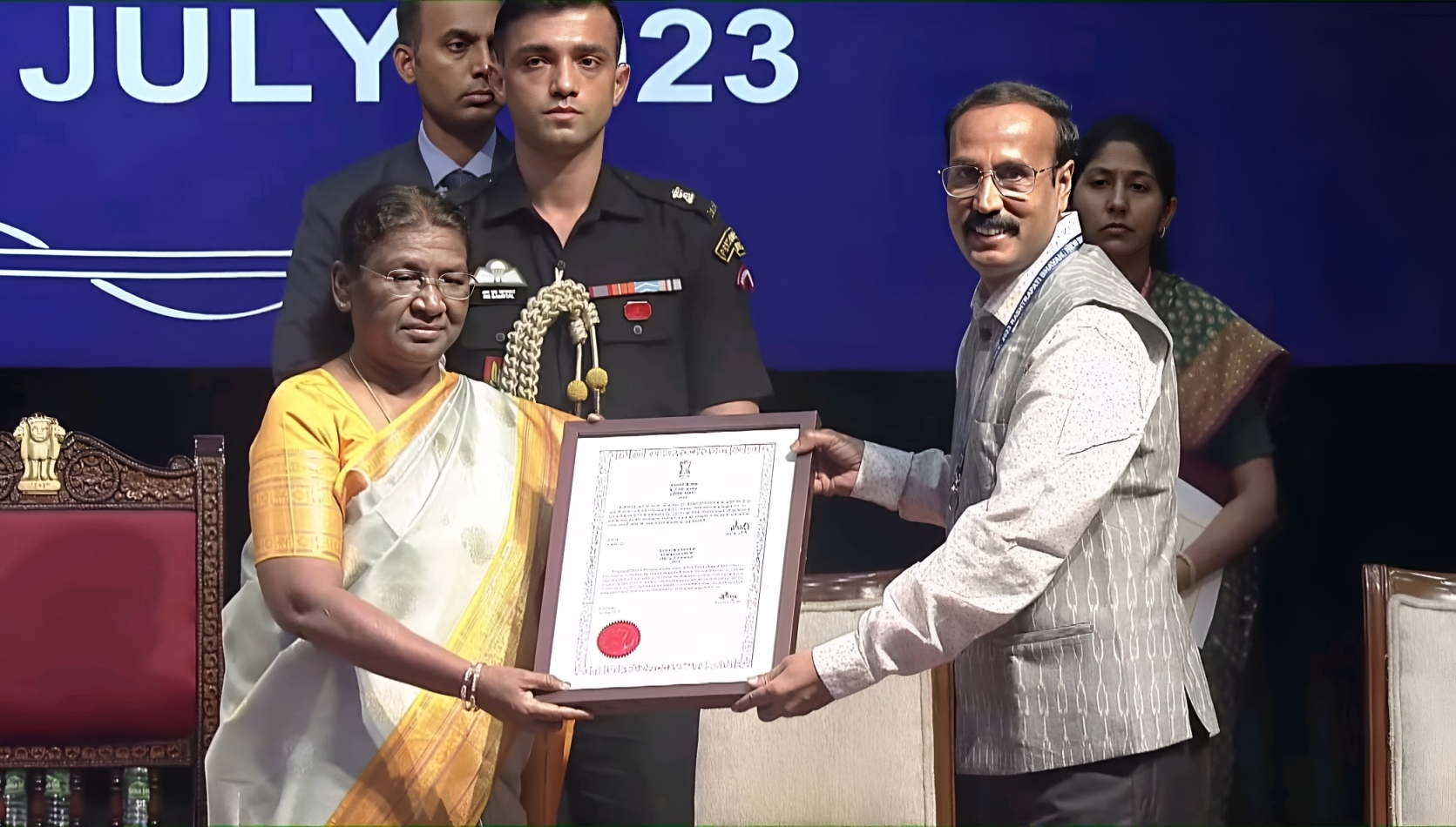 Prof. Anunay Samanta, Prof. Surajit Dhara and Prof. KC James Raju ...