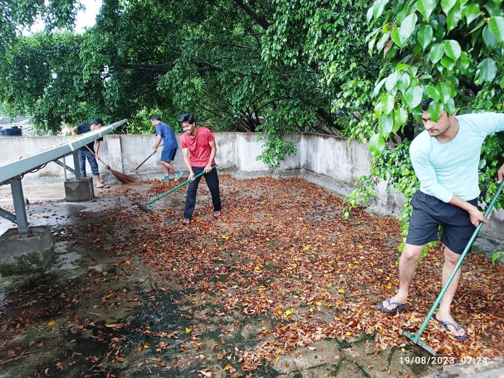 NSS Cell organizes Clean-Up drive