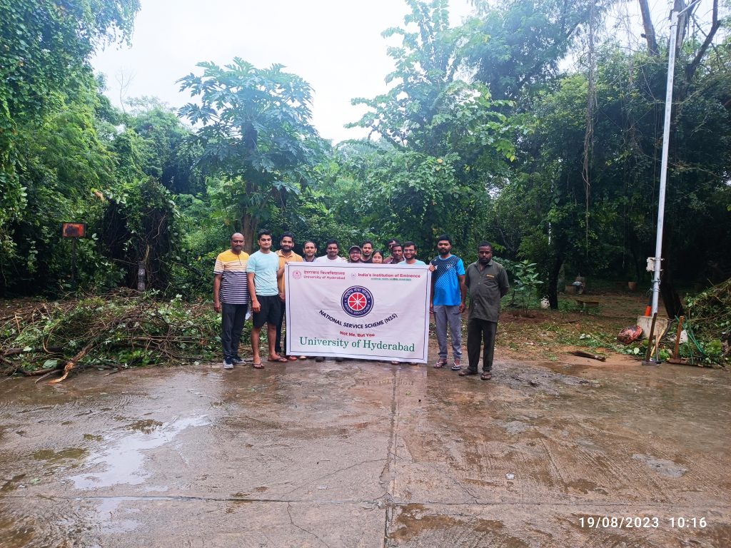 NSS Cell organizes Clean-Up drive