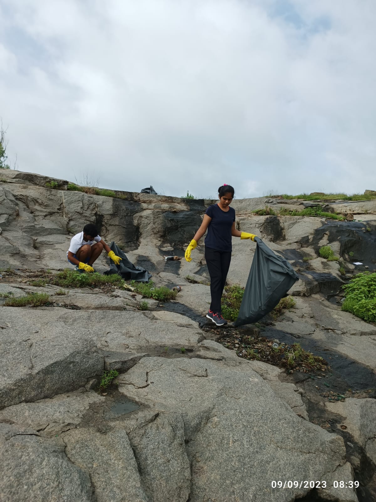 Lake clean up programme