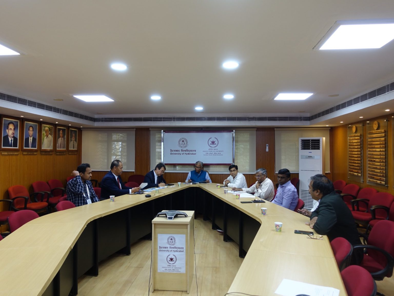 IPB University, Bogor Indonesia Delegation visits University of Hyderabad