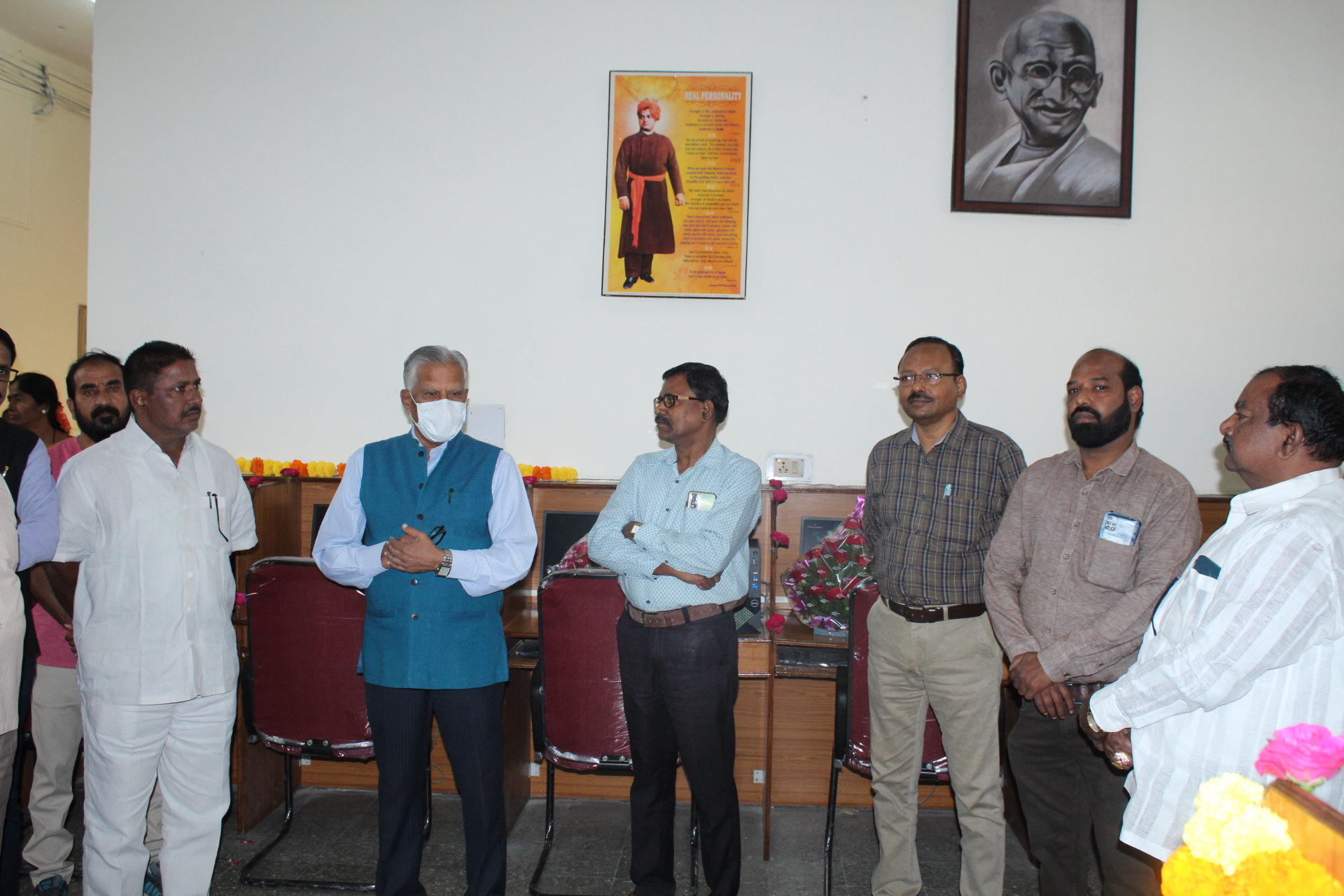 Inauguration of E-Resources Centre at IGM Library