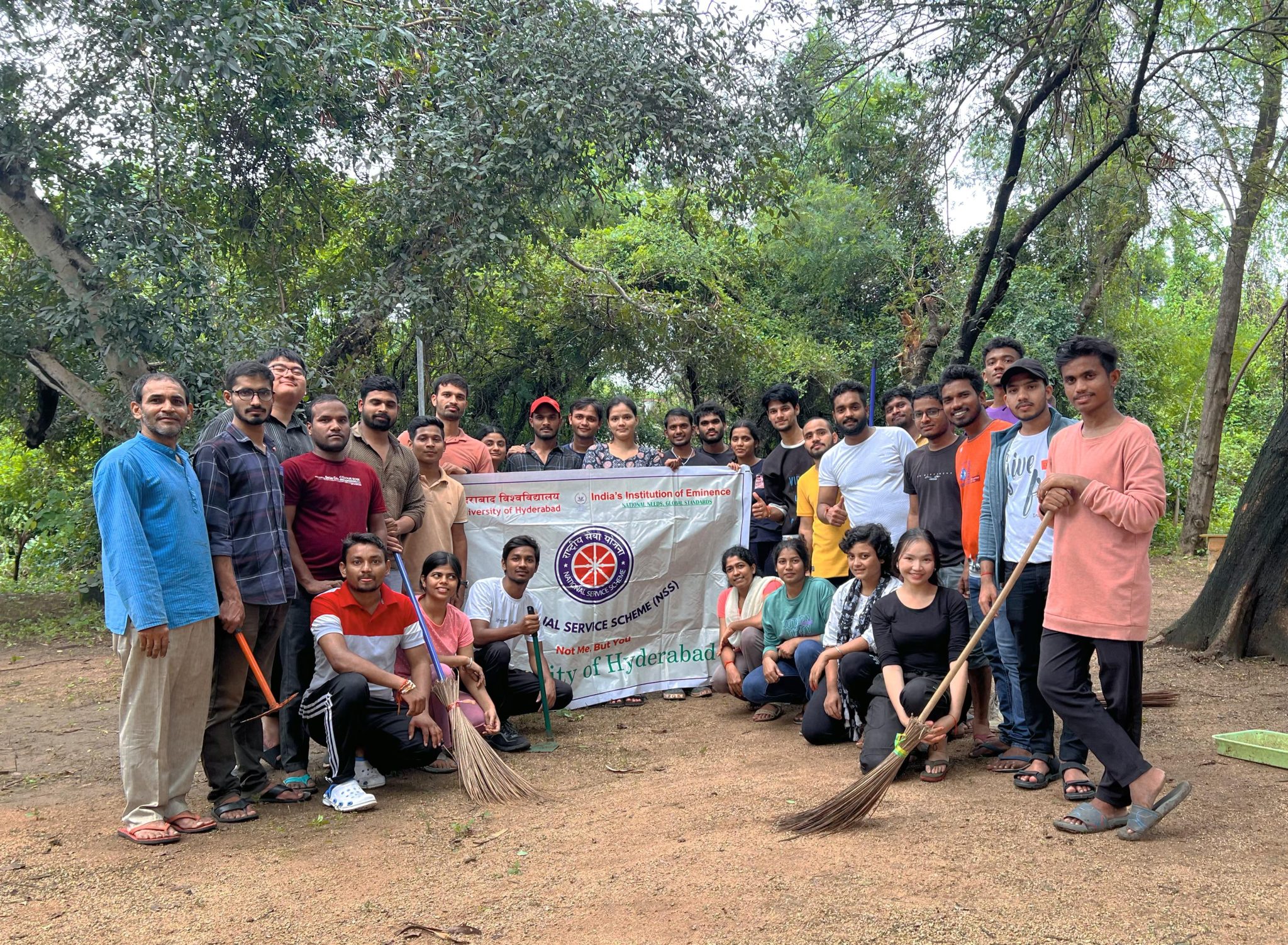 NSS organizes Shramdaan Programme as part of Swachhata Pakhwada