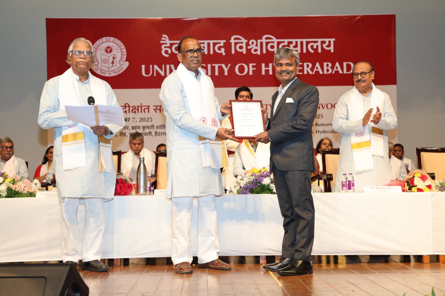 University of Hyderabad Marks Its XXV Convocation with Focus on ...