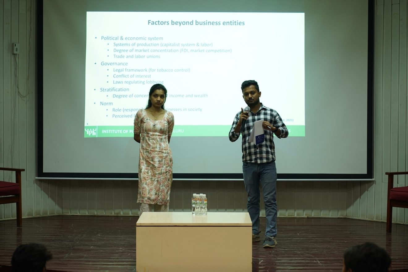 Workshop on Commercial Determinants of Health